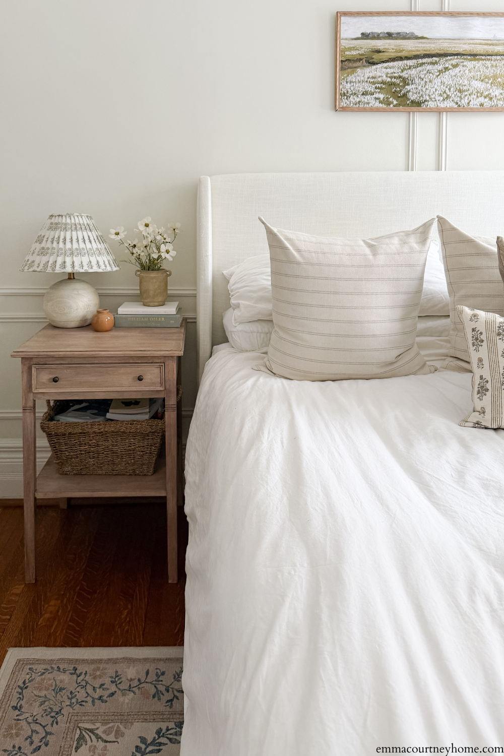 Pleated Fabric Lampshade: Easy DIY | Emma Courtney Home